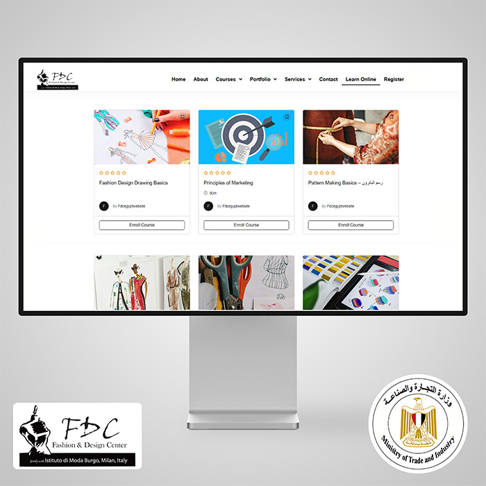 Web Design | FDC Egypt’s Online Fashion Courses by Ace